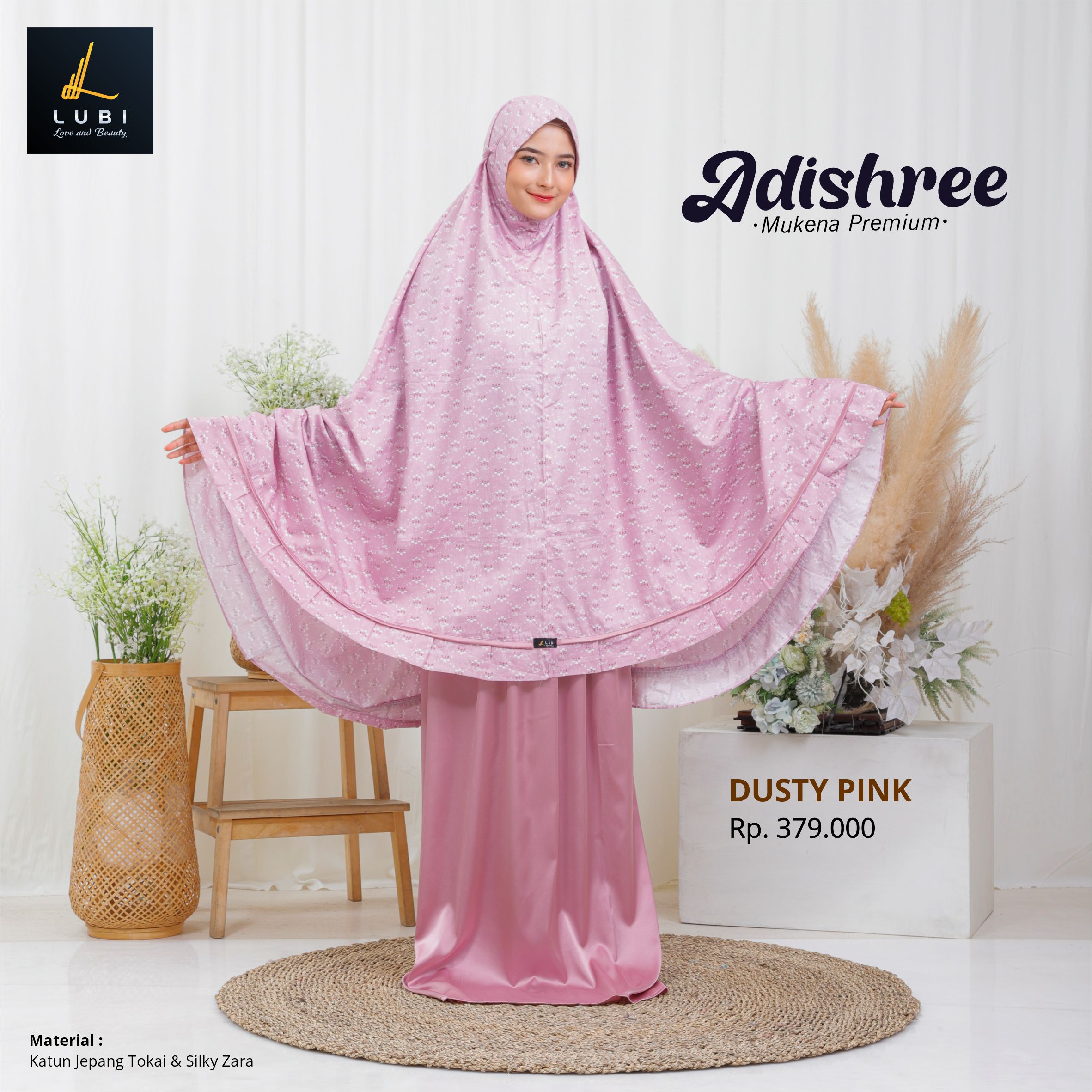 Lubifashion.id – Jual ADISHREE MUKENA PREMIUM
