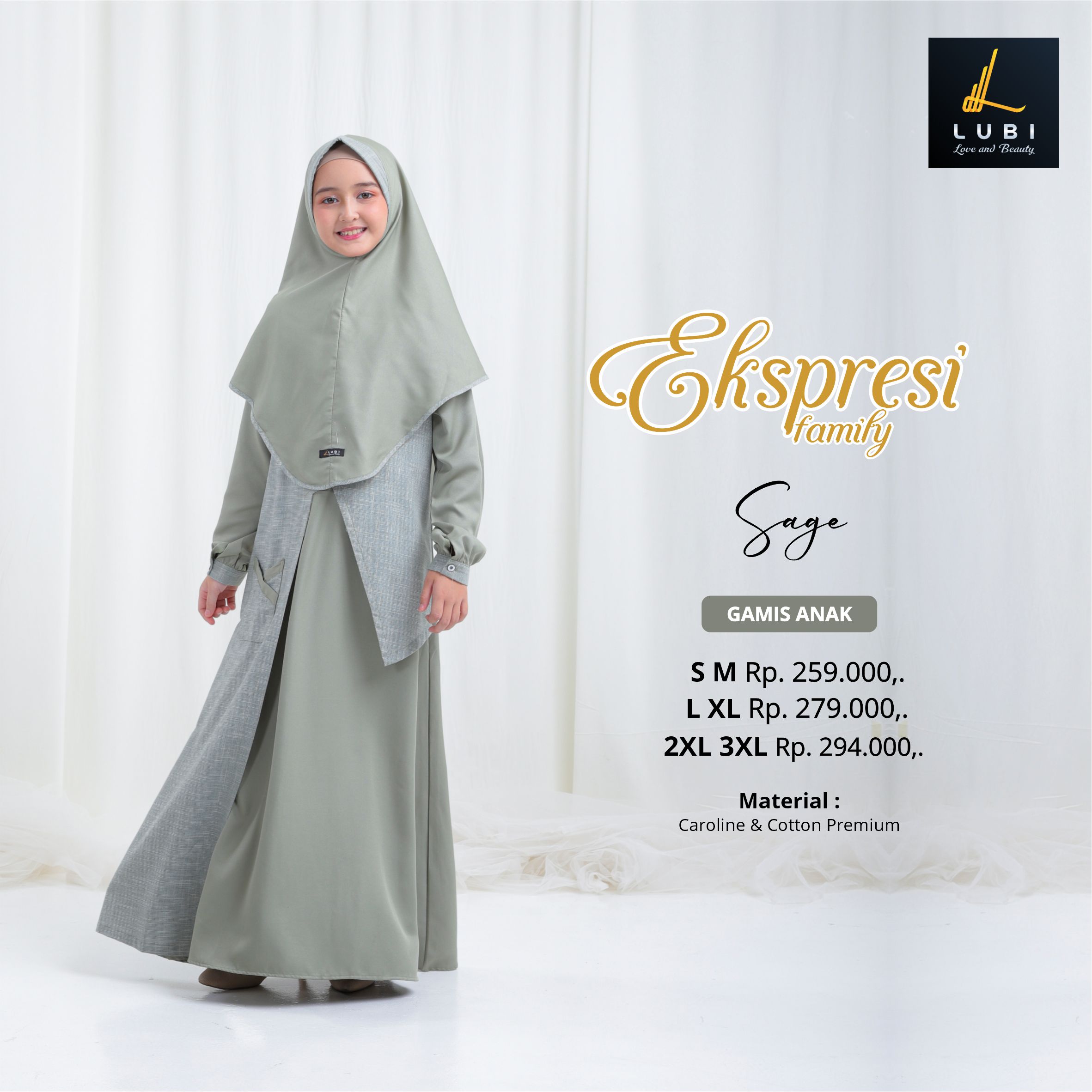 Lubifashion.id – Jual EKSPRESI FAMILY DRESS ANAK